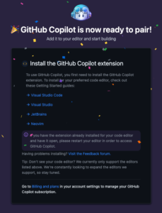 GitHub CopilotをPyCharmで使用するまでの手順