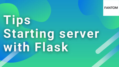 Flaskで発生するsignal only works in main threadの解決方法